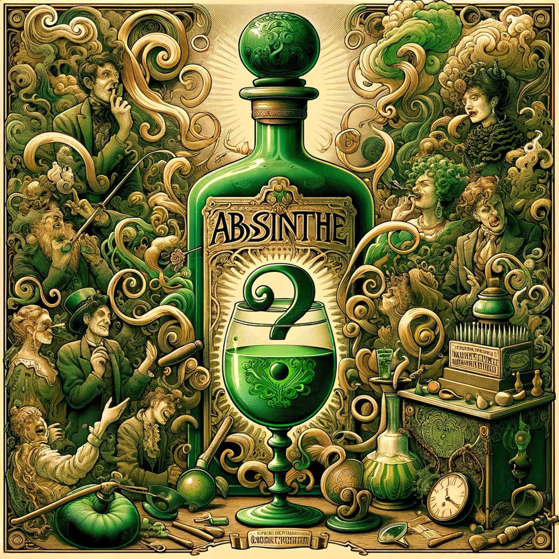 Macht Absinth verrückt? | Absinthworld.ch